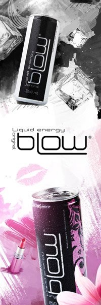 BLOW Liquid Energy Drink | Мы сопоставляем белое с черным, вульгарное с ...